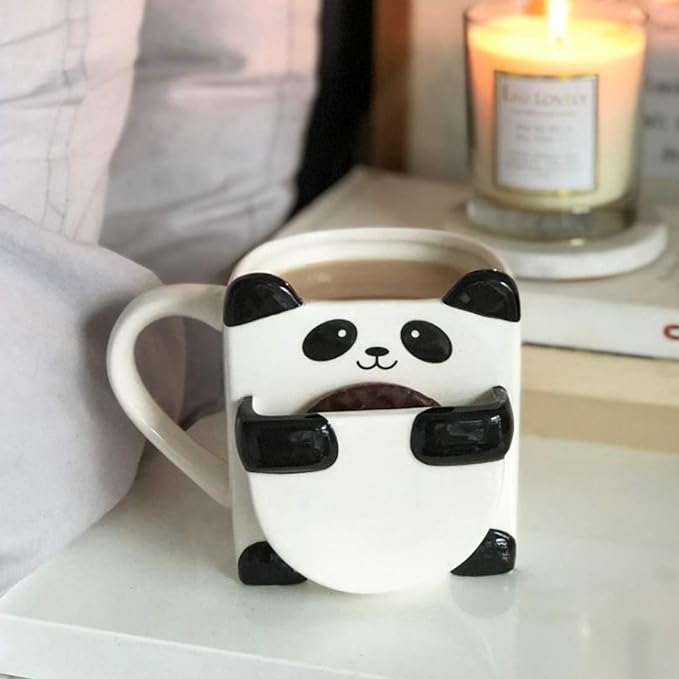 3D Cartoon Panda Coffee Mug — Hey Shoppers