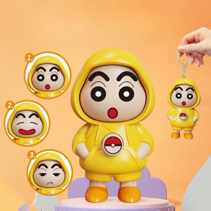 Shinchan Rotating Keychain – Hey Shoppers