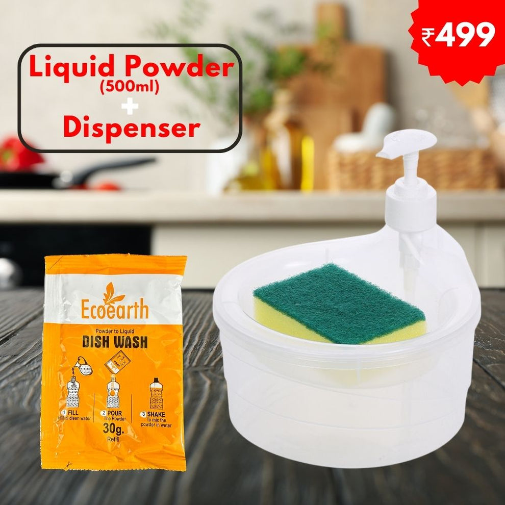 Kitchen Liquid Dispenser (Eco Liquid Powder) – Hey Shoppers