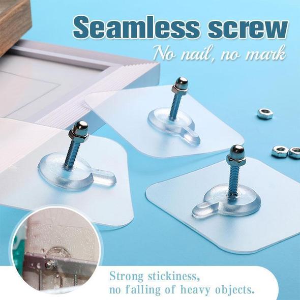 Drill Free Adhesive Hooks — Hey Shoppers